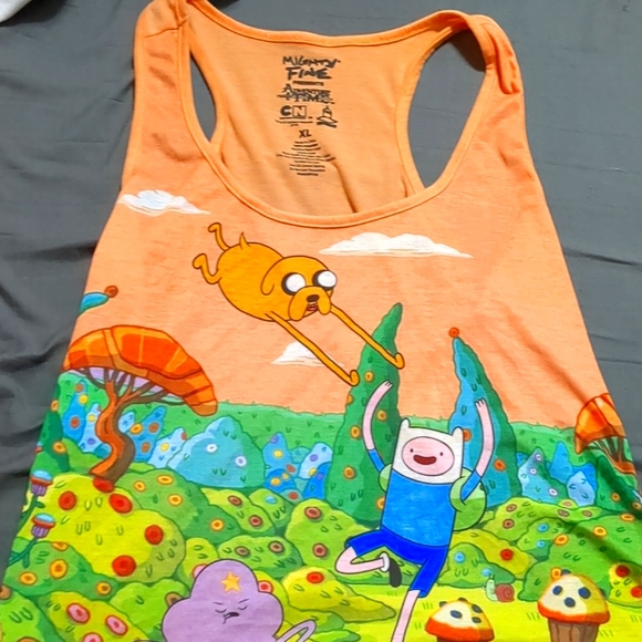 Cartoon Network | Tops | Adventure Time Tank Top | Poshmark